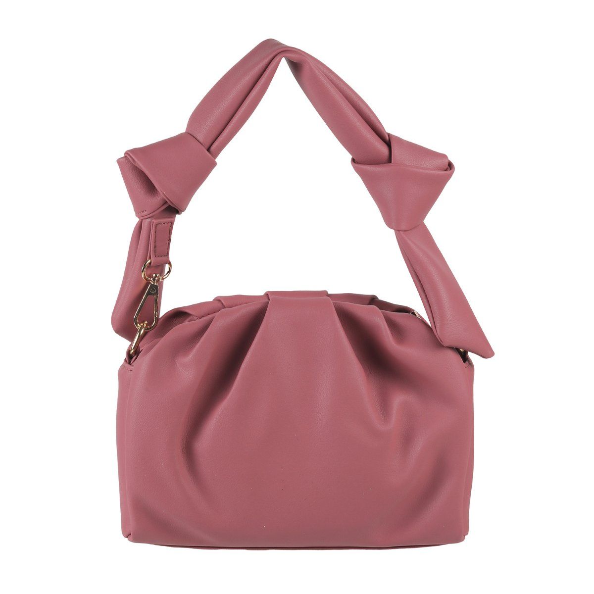 Buy Metro Women Synthetic Peach Handbag (S) Online