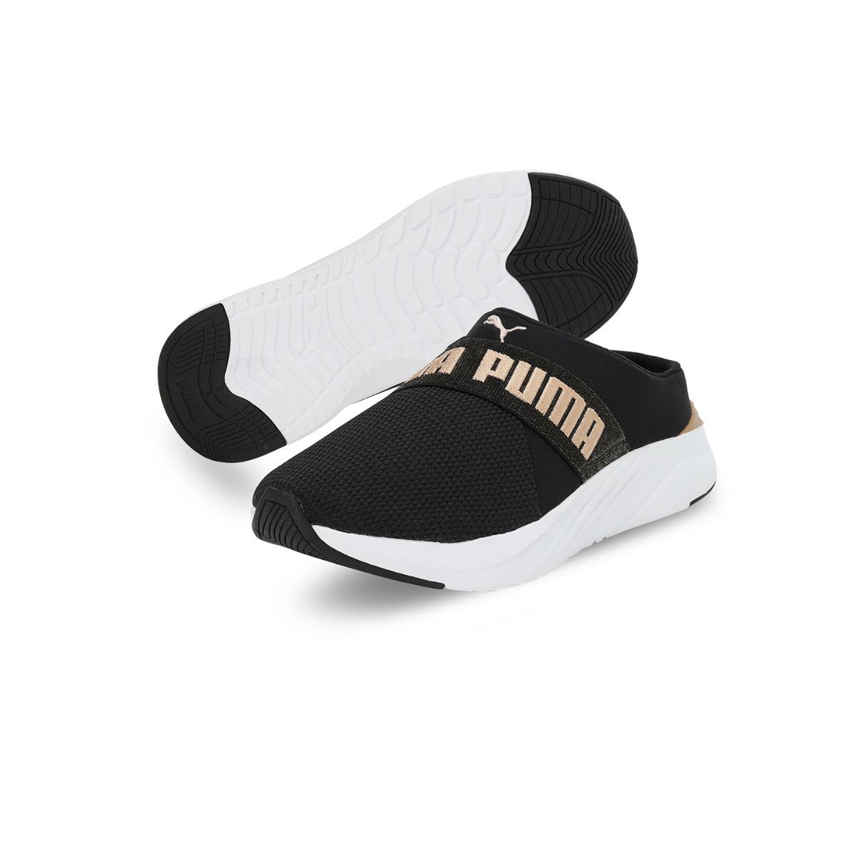 Buy Puma Softride Ruby Mule Women Black Running Shoes Online