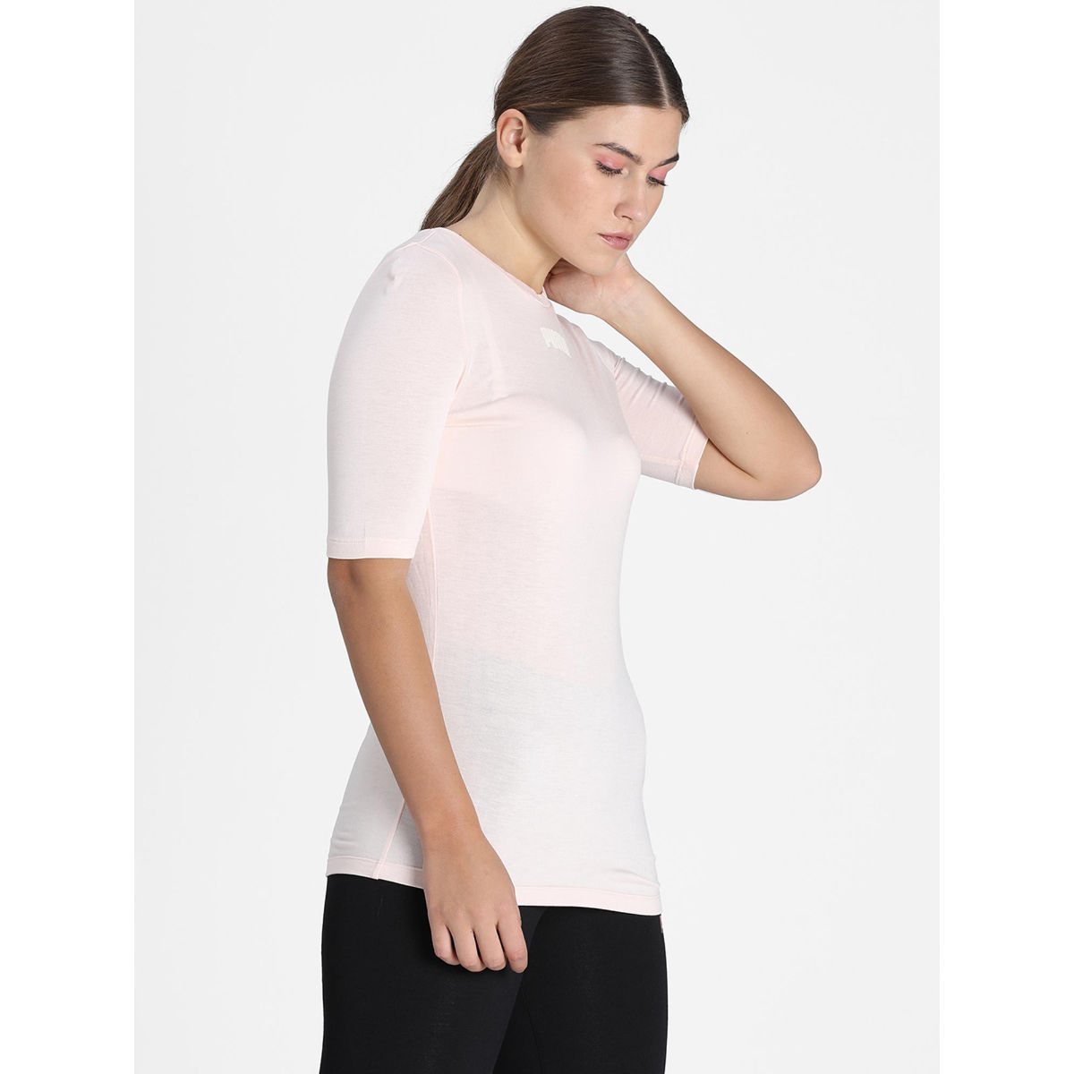 Buy Puma Modern Basics Women Pink T-Shirts Online
