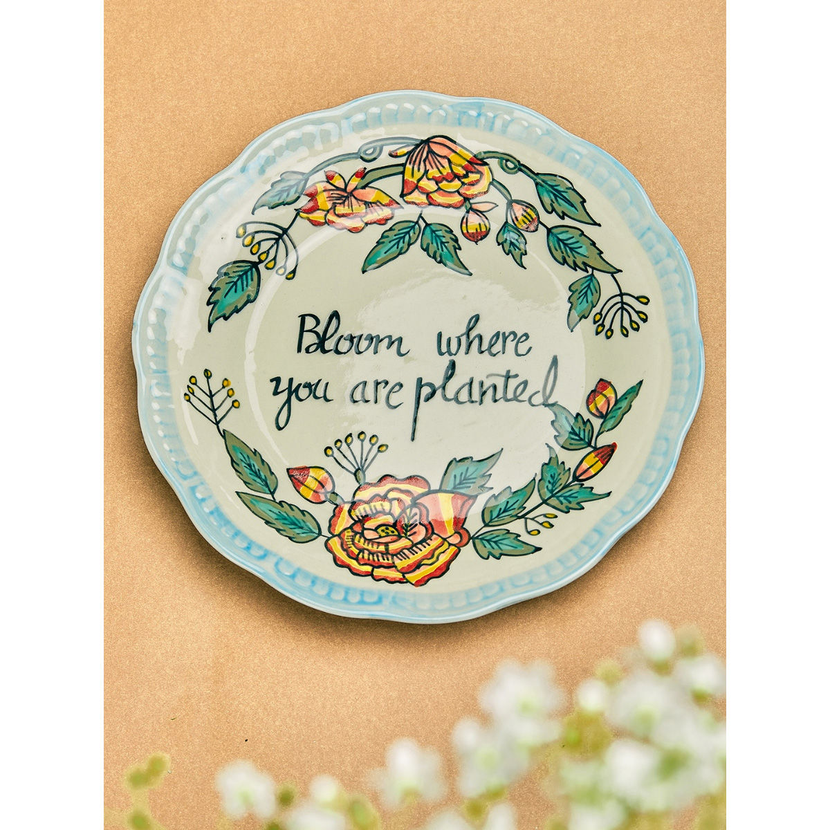 The Wishing Chair Bloom Wall Plate: Buy The Wishing Chair Bloom Wall ...
