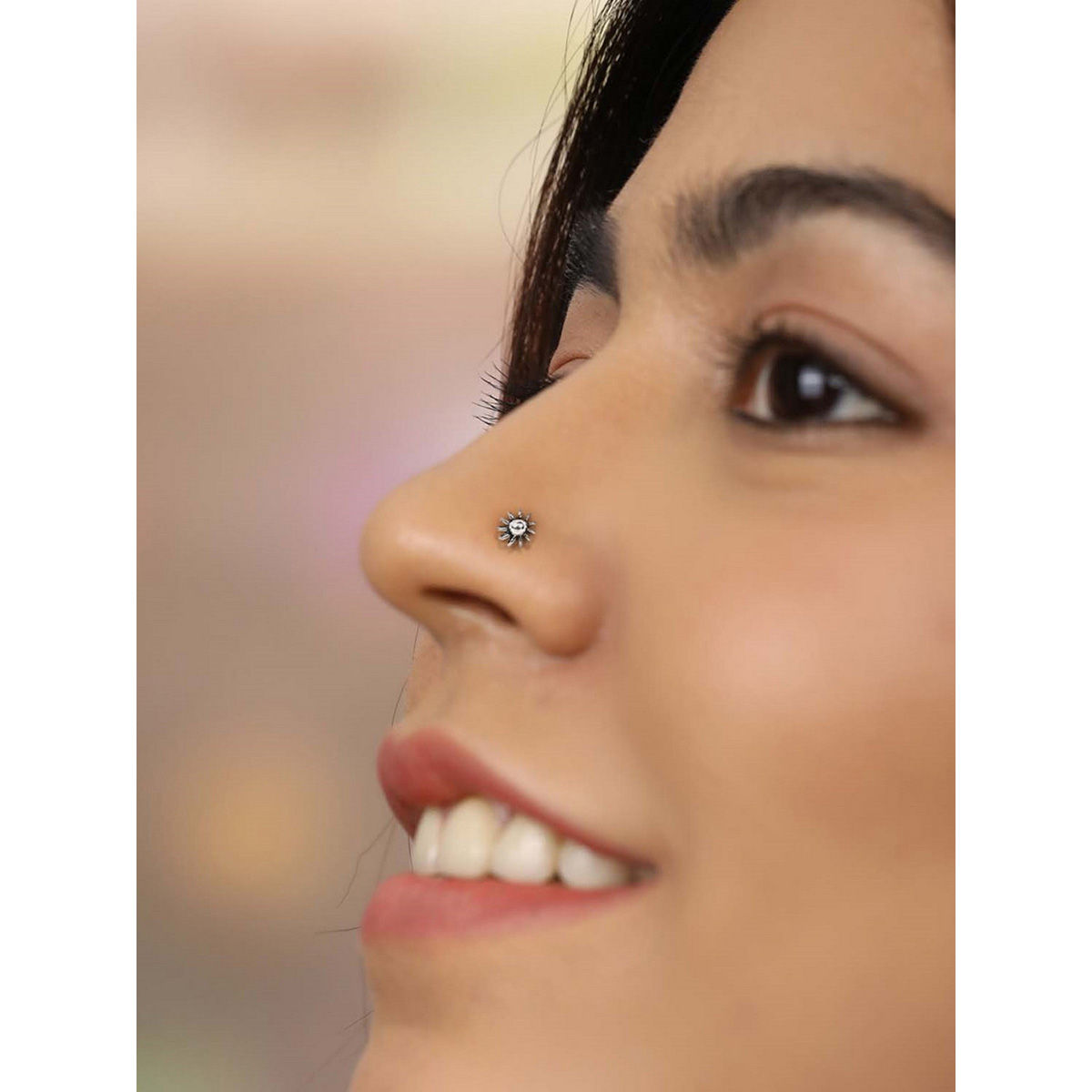 Buy Zavya The Perfect 925 Silver Nose Pin Set Online