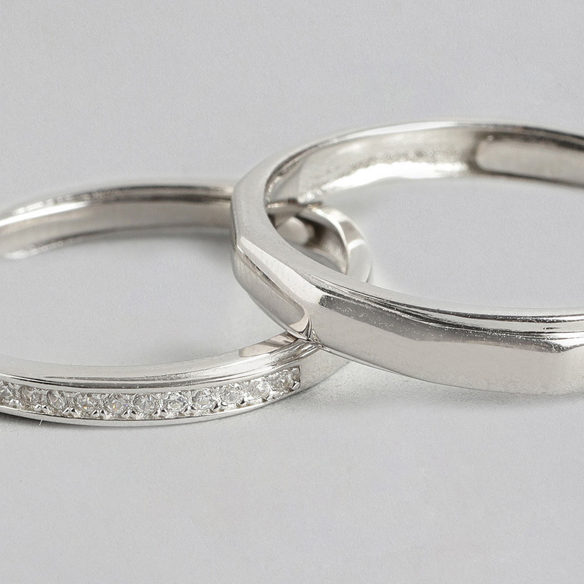 Zavya The Perfect Us 925 Sterling Silver Ring Combo: Buy Zavya The ...