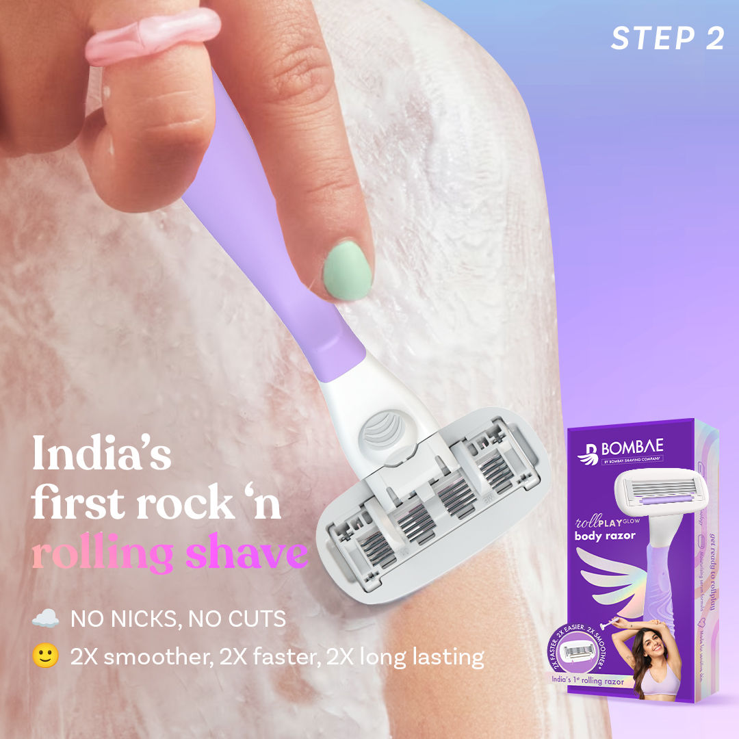 Buy Bombae Rollplay All-In-One Body Shaving Ritual Kit Online