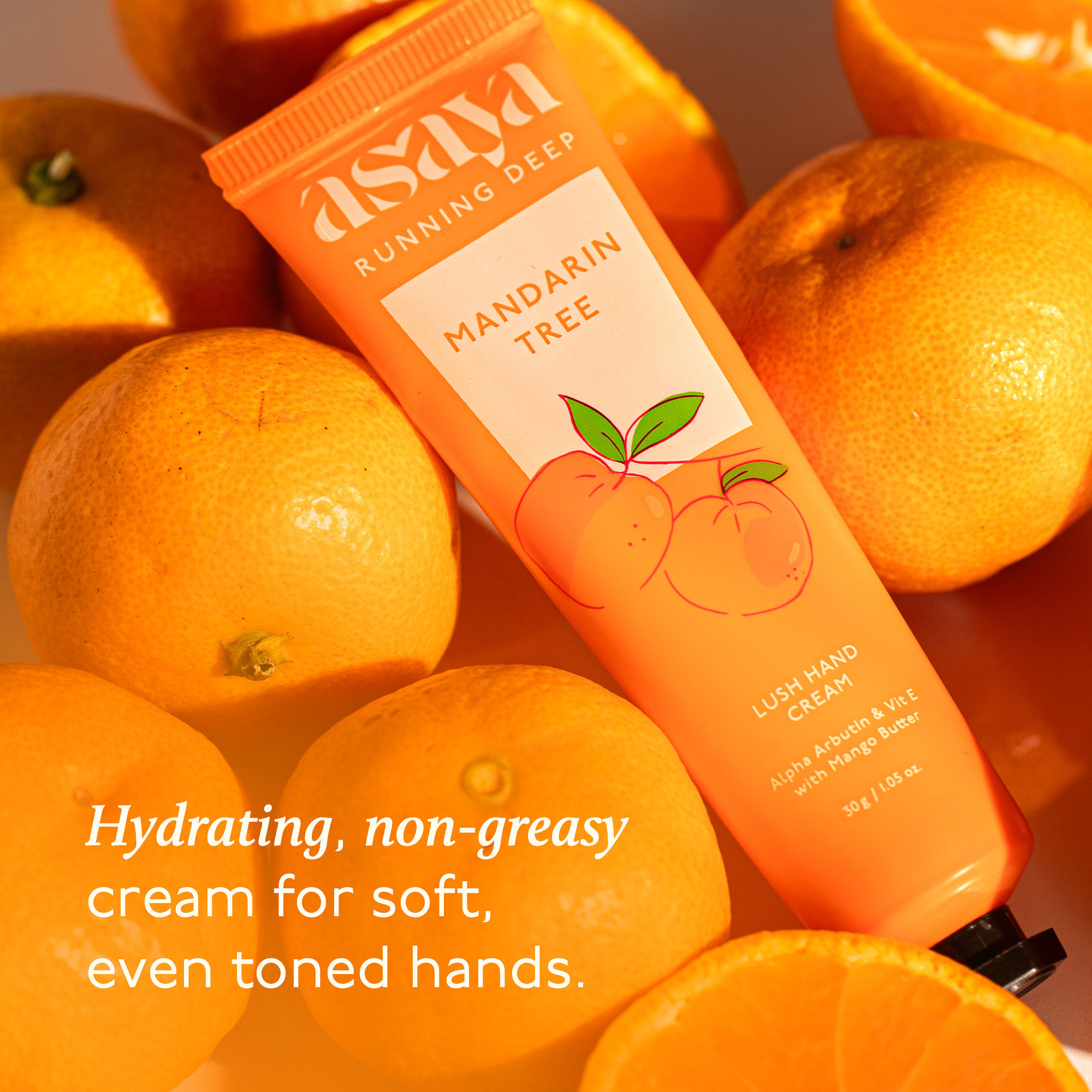 Buy Asaya Mandarin Tree Lush Hand Cream Online