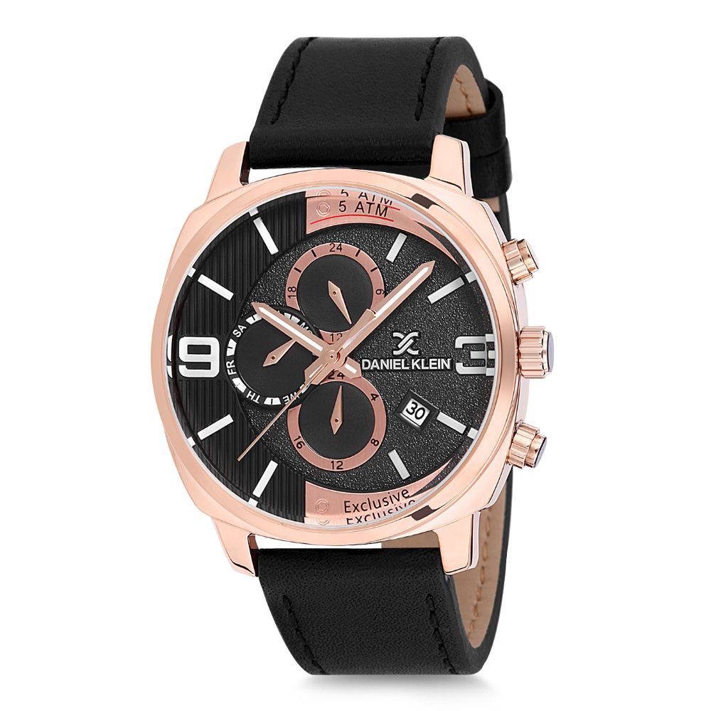 Buy Daniel Klein Exclusive Men Black Watch Online