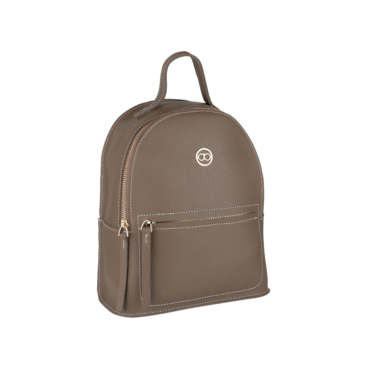 Buy Gio Collection Women's Tan Solid Backpack Online