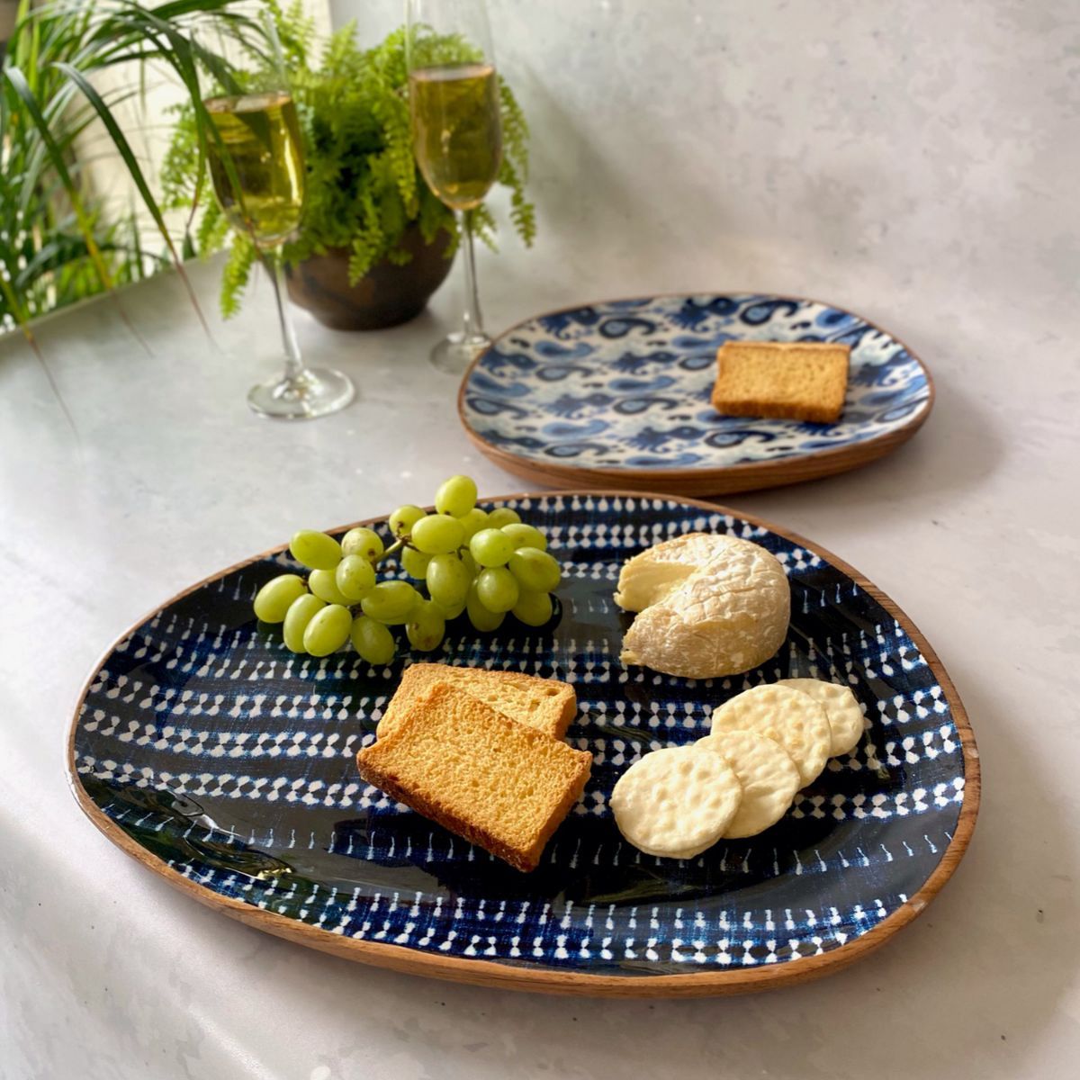 Faaya Gifting Oval Platters Set (Large & Medium) - Bali Boho: Buy Faaya ...