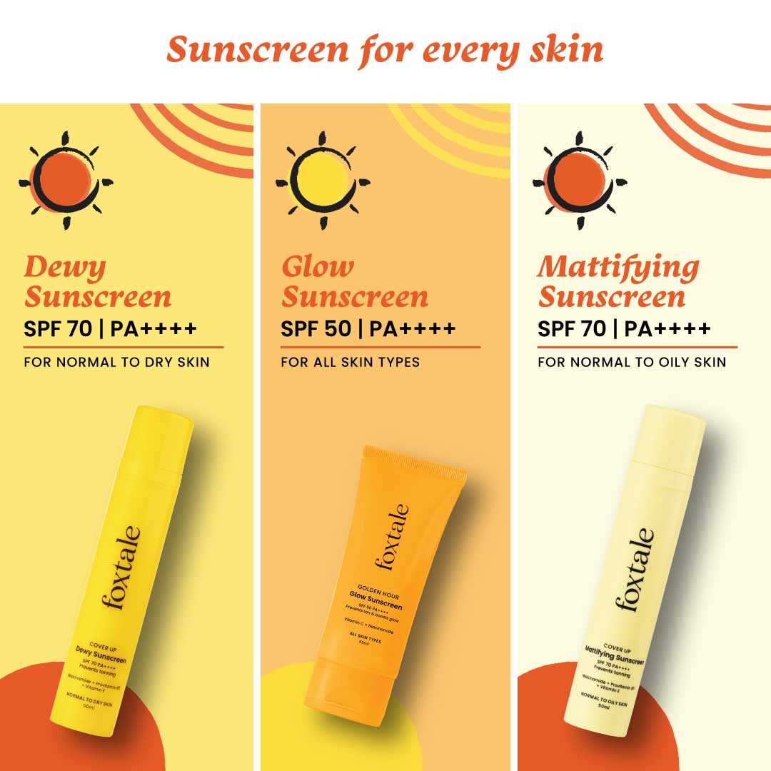Buy Foxtale SPF 70 PA++++ Mattifying Sunscreen With Niacinamide ...