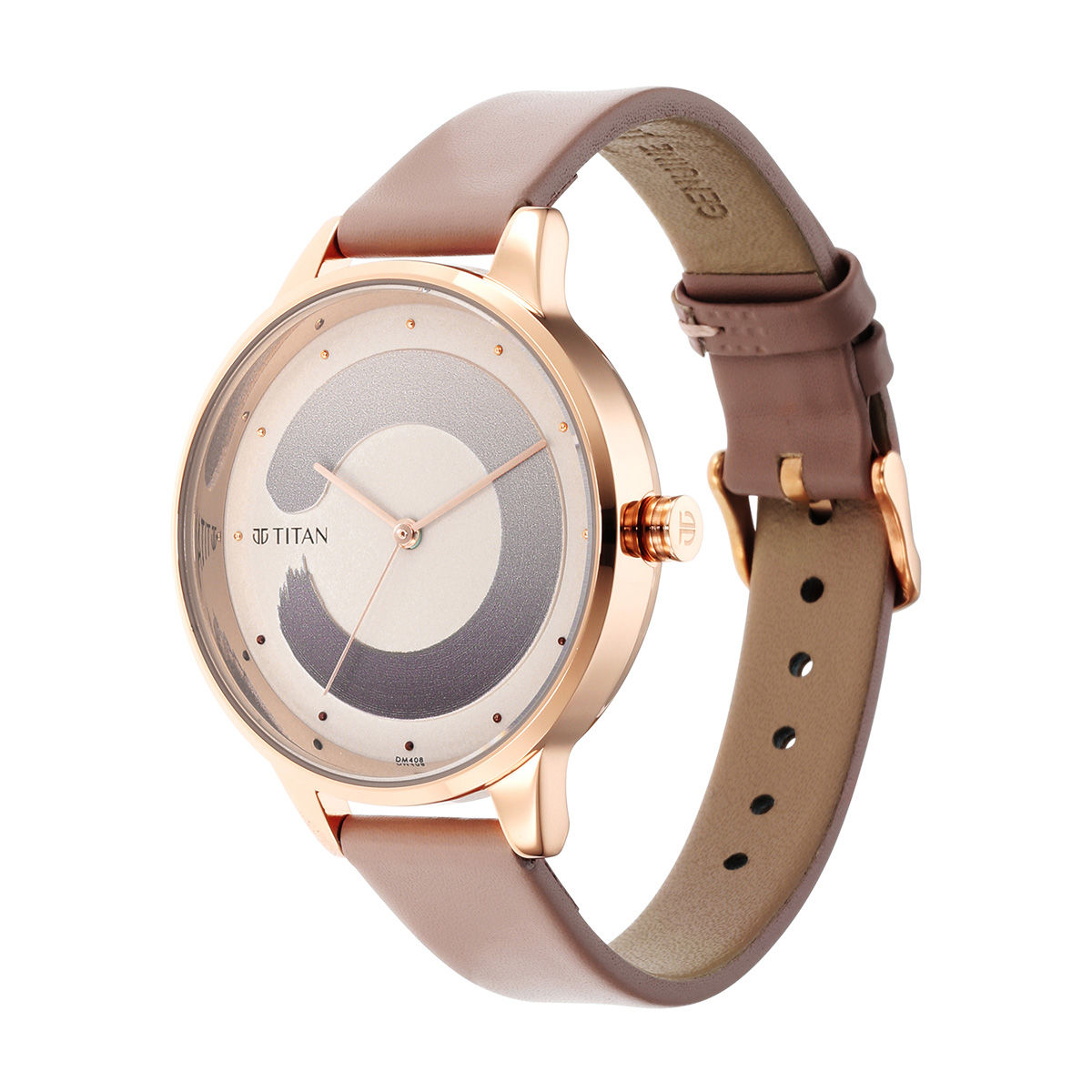 Buy Titan 2648WL05-Rose Gold Dial Analog Watch for Women Online
