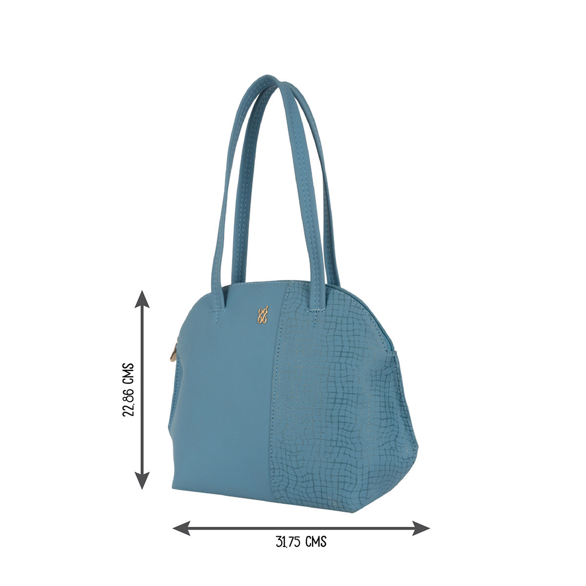Buy Baggit Lxe Sentin 3T5 Blue Handbag (M) Online