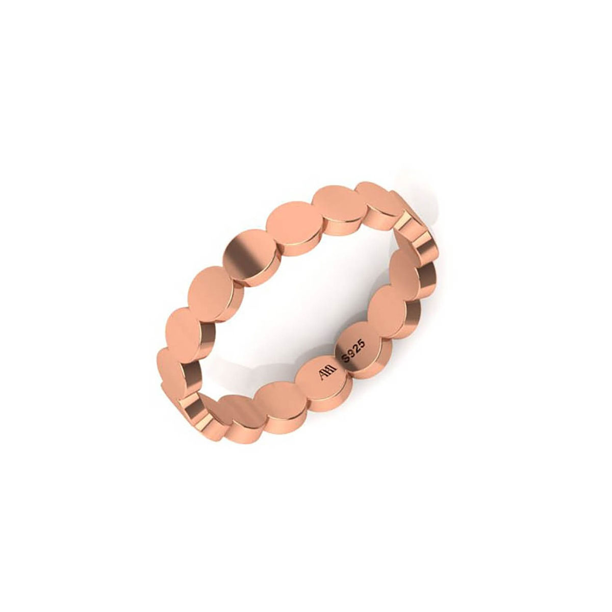 Buy Praavy 925 Sterling Silver Zesty Ring In Rose Gold (p19r0222rna) Online