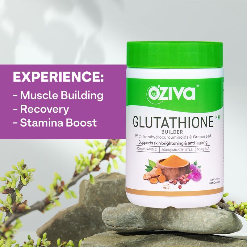 Buy Oziva Plant Based Collagen Builder And Oziva Glutathione Builder Online