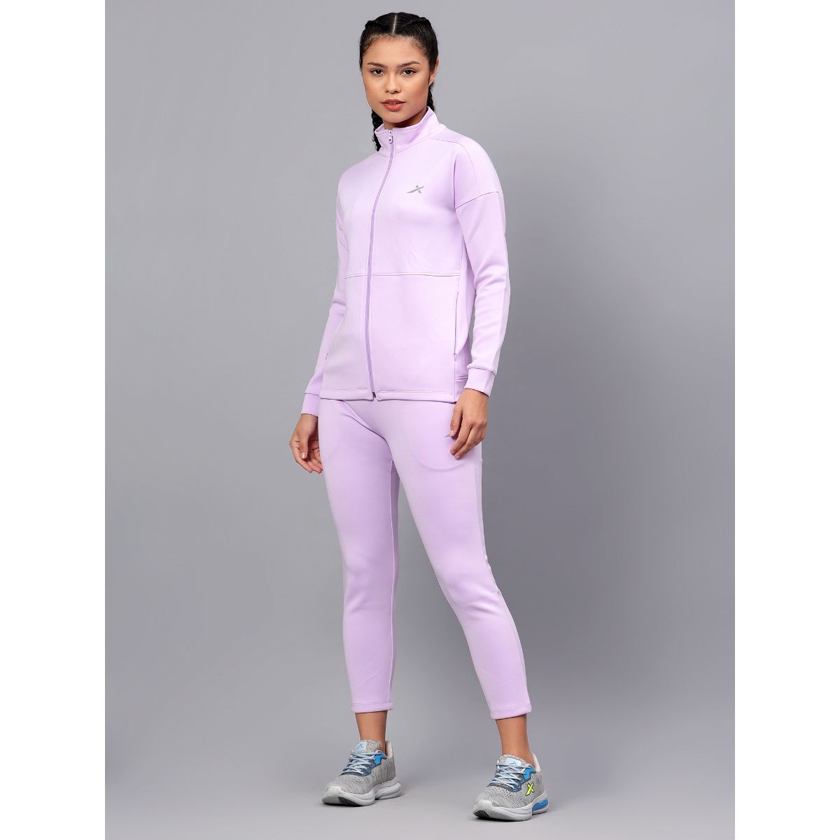 Buy Vector X Lavender Women Winter Wear High Neck Full Sleeves Sports ...