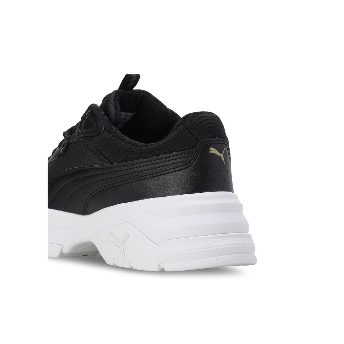 Buy Puma Cassia Via Womens Black Sneakers Online