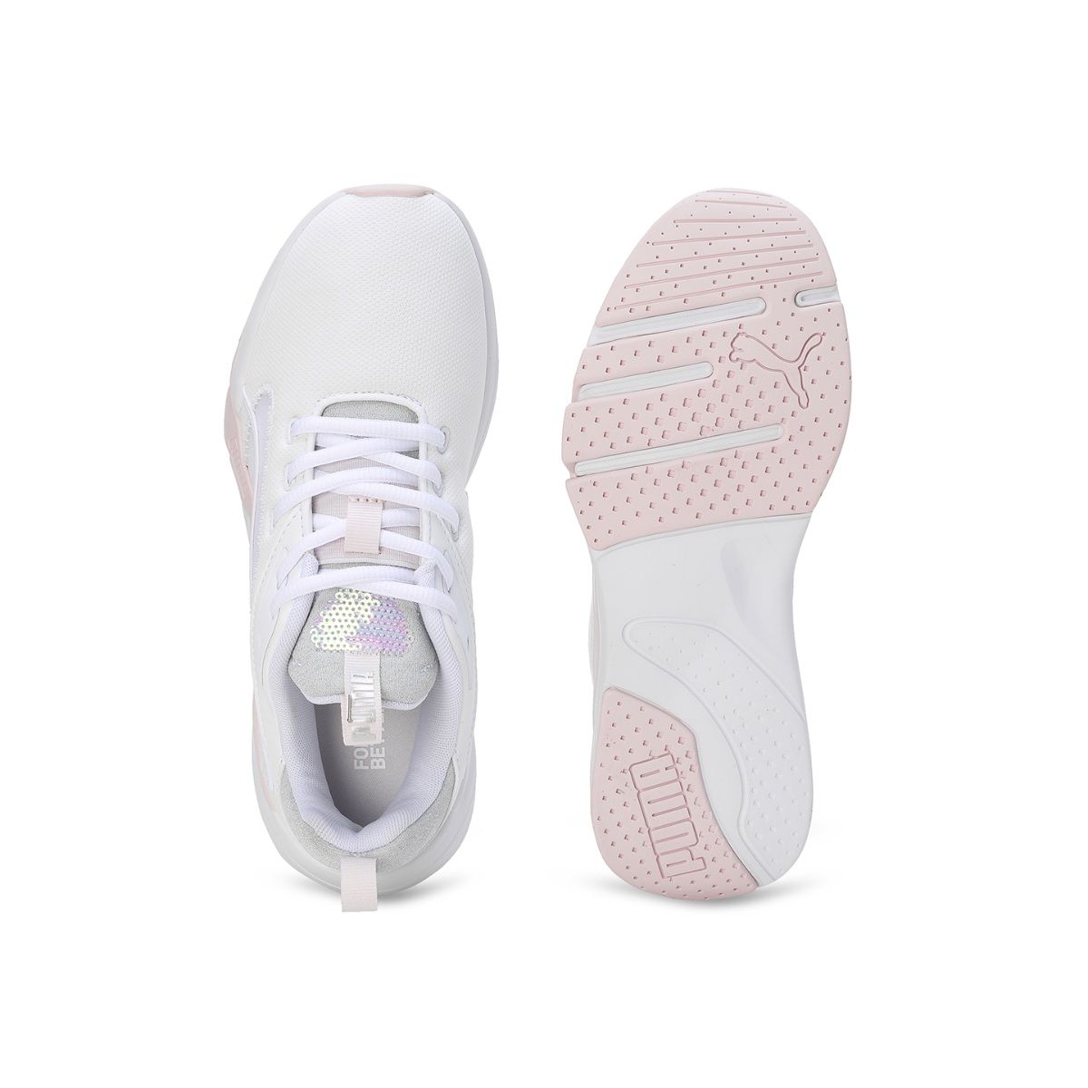 Buy Puma Zora Winter Wonderland Womens White Sneakers Online