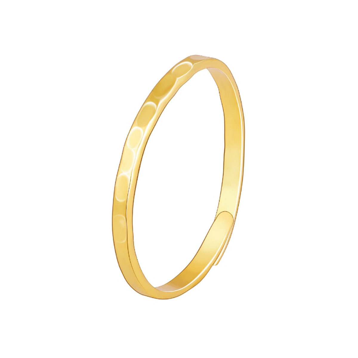 GIVA Sterling Silver Golden Classic Ring for Womens and Girls: Buy GIVA ...