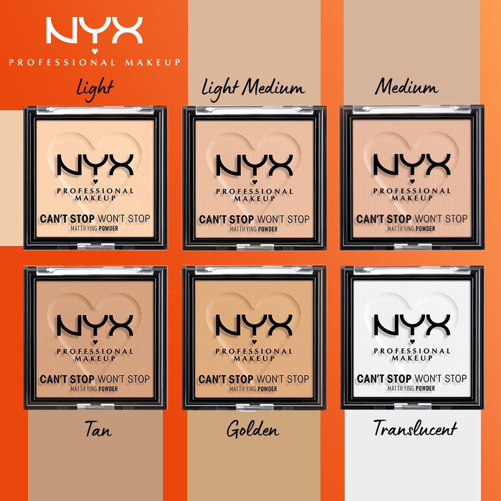 NYX Professional Makeup Can't Stop Won't Stop Mattifying Powder: Buy ...
