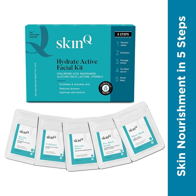 Buy SkinQ Hydrate DIY Active Facial Kit - Single Use Online