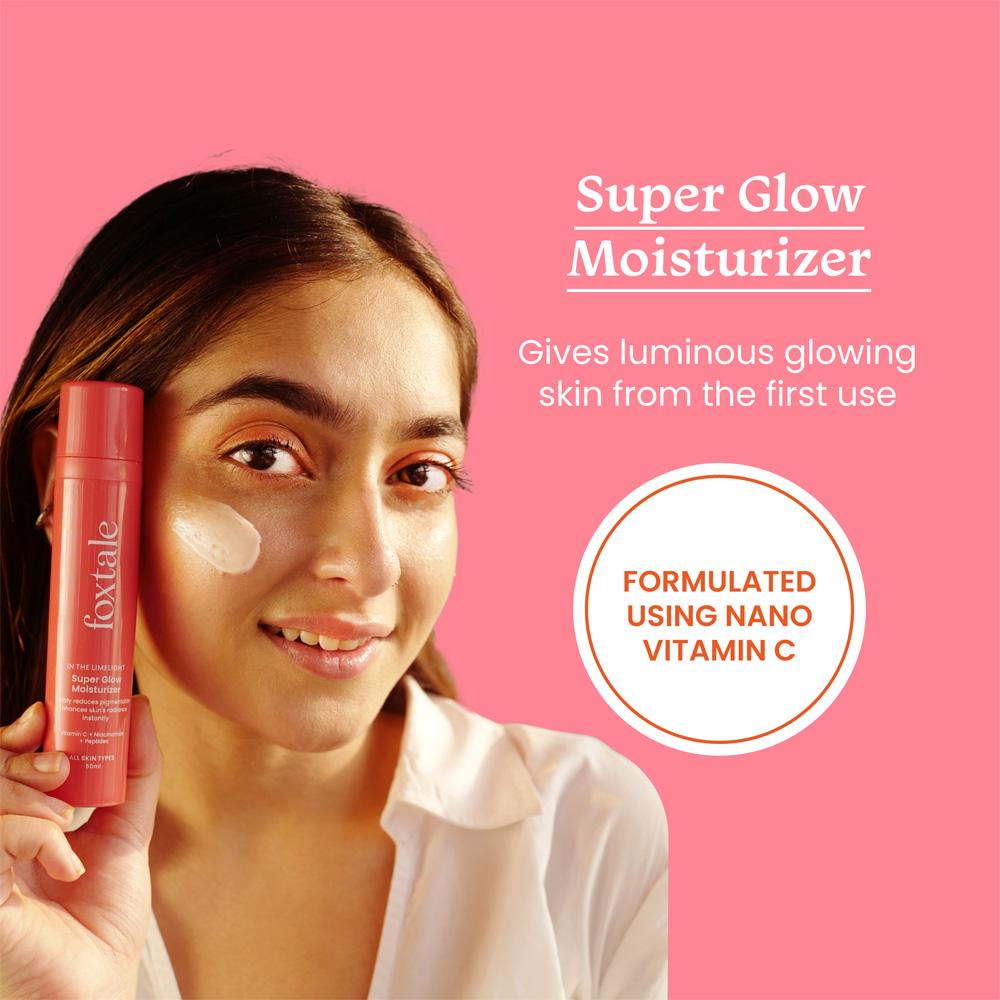Buy Foxtale Super Glow Moisturizer With Nano Vitamin C Online