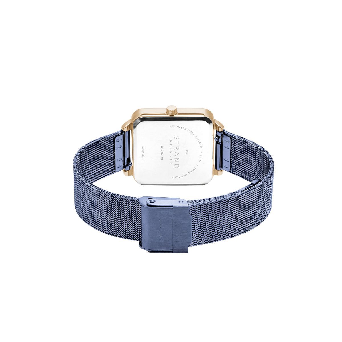 Buy Strand By Obaku Rim Ocean Blue Dial Quartz Watch For Women ...