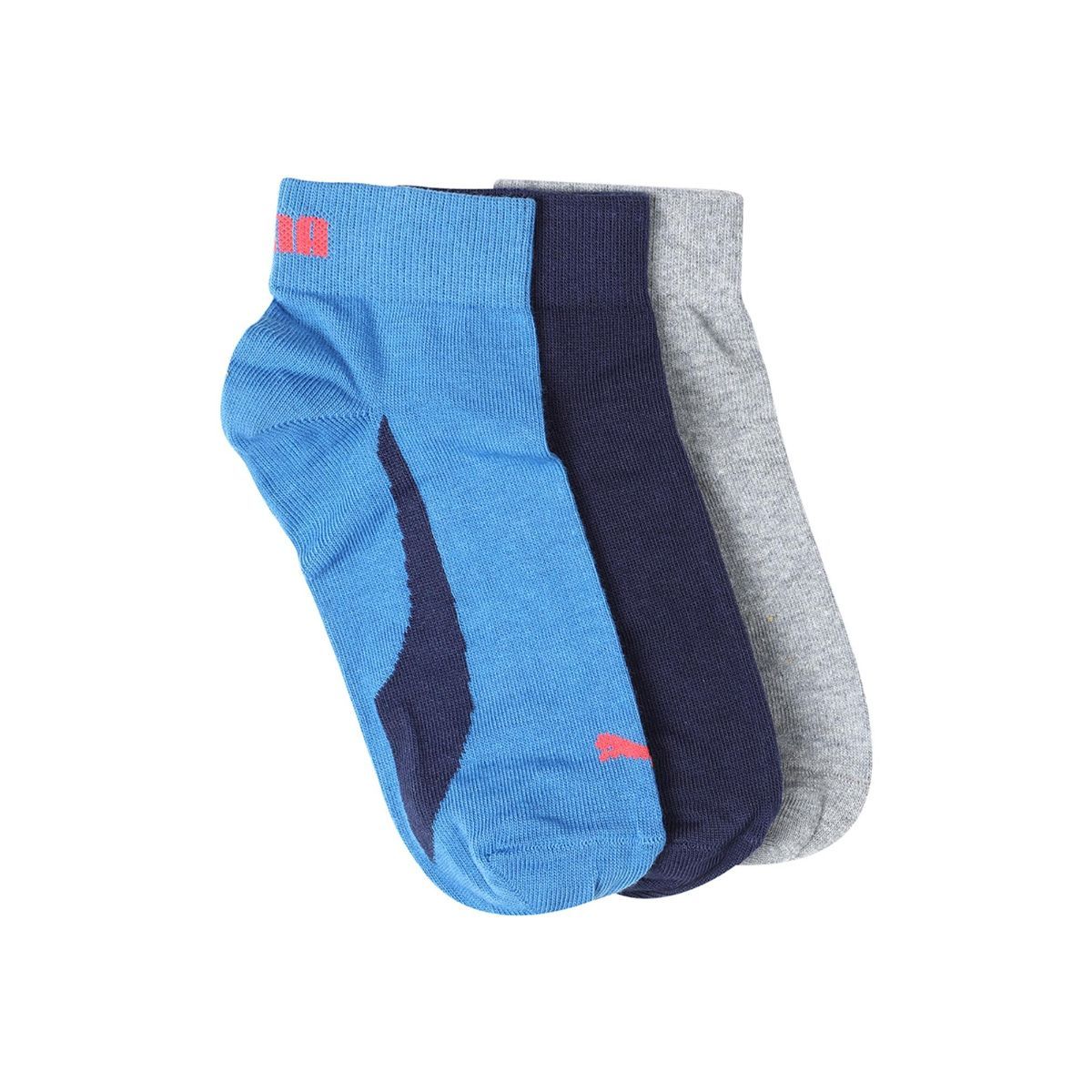 Buy Puma Lifestyle Quarters 3 Pairs Unisex Socks - Multi-Color Online