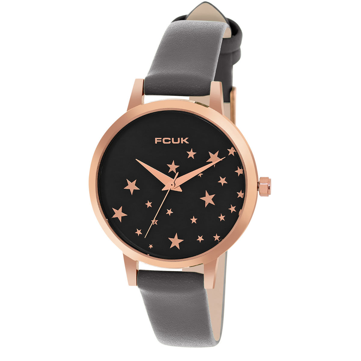 FCUK Black Dial Analog Watch For Women - FK00024D (M): Buy FCUK Black ...