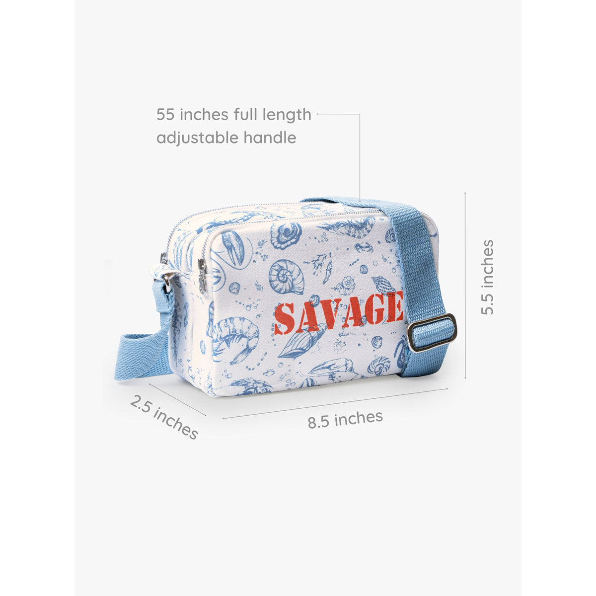 Buy EcoRight Savage Crossbody Box Sling Bag Online