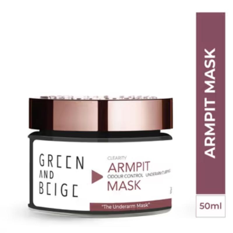 Buy Green And Beige Clearity Armpit Mask Odour Control + Underarm ...