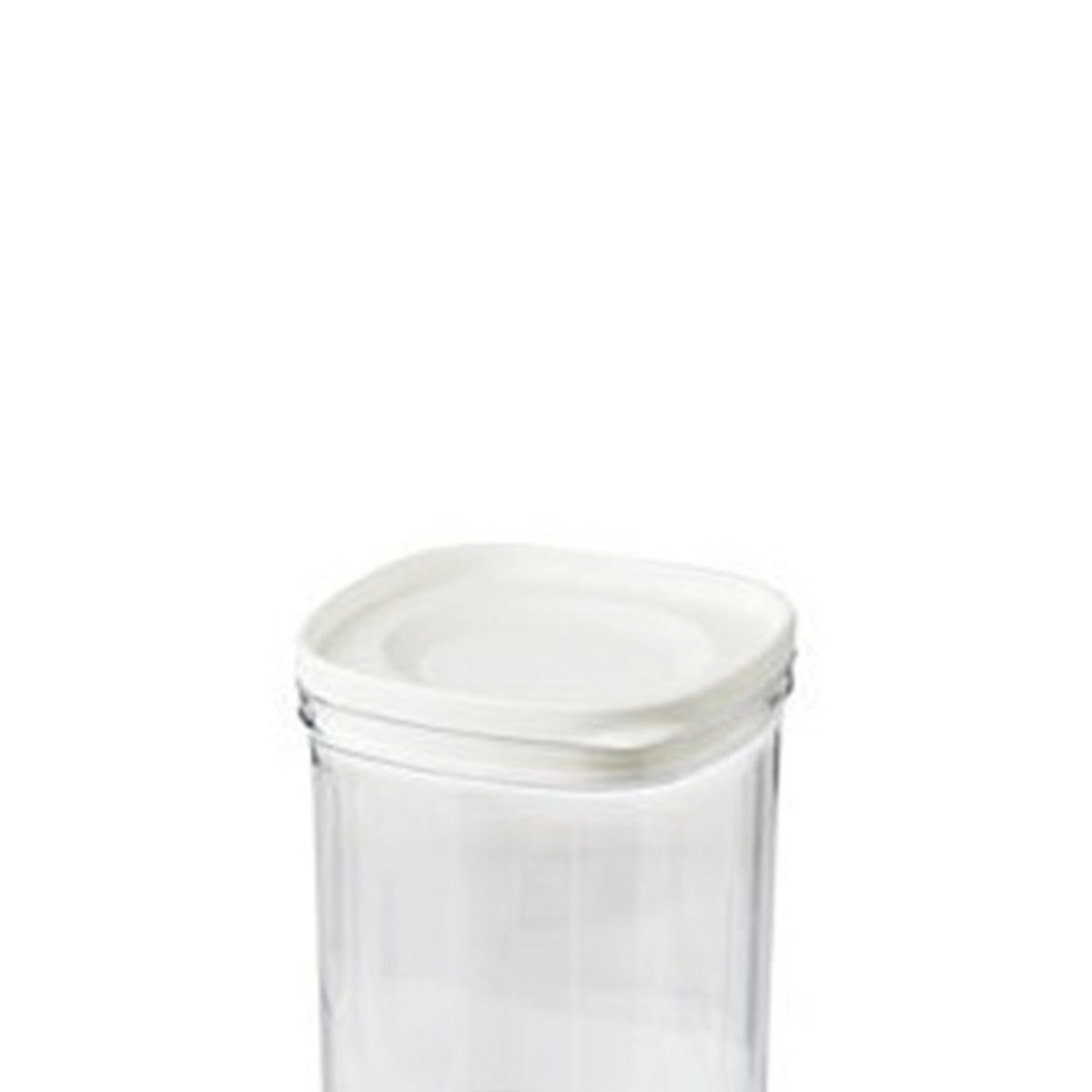 Buy Voncasa Transparent White Kitchen Cabinet Medium Airtight Plastic ...