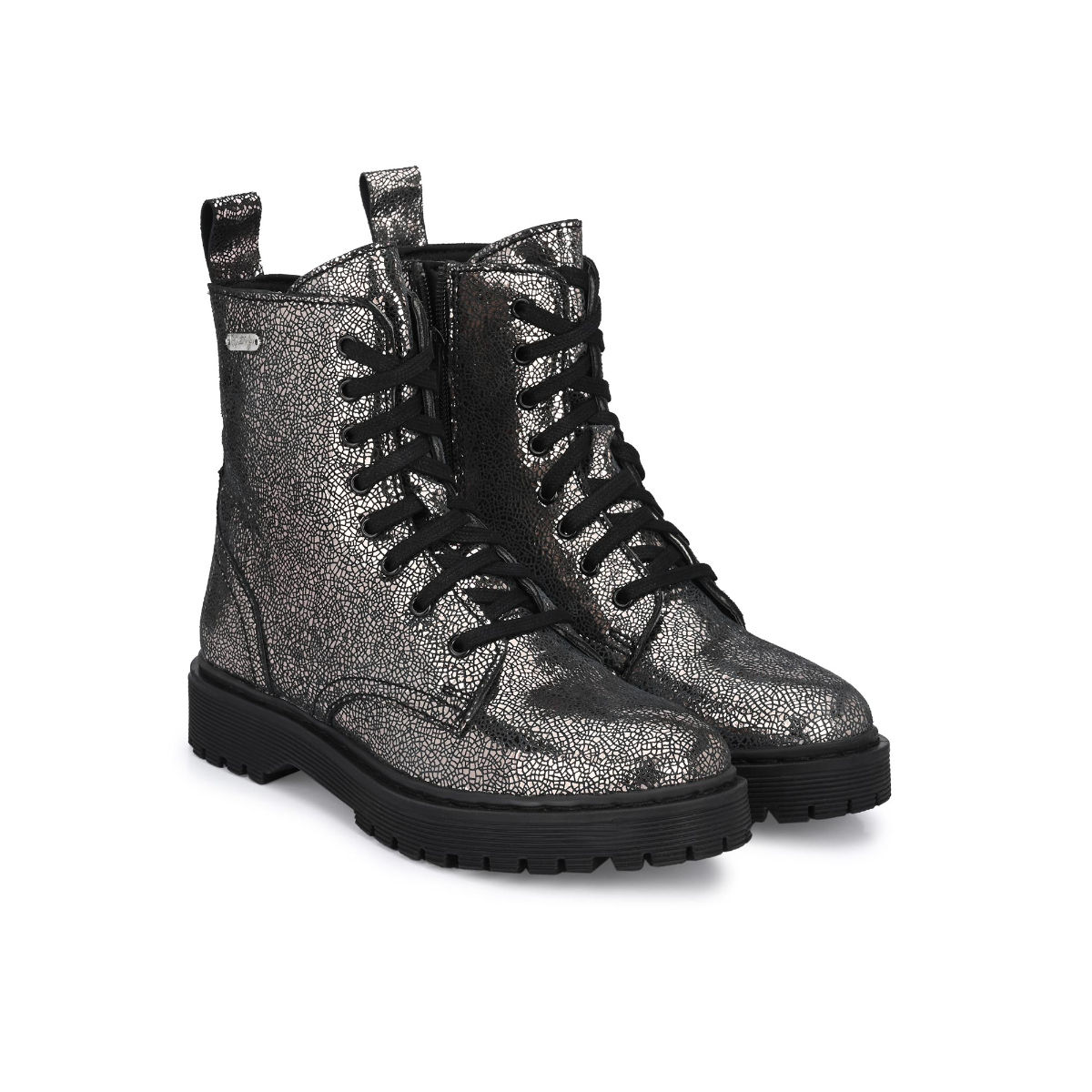 Buy Delize Womens Pewter Derby Boots Online