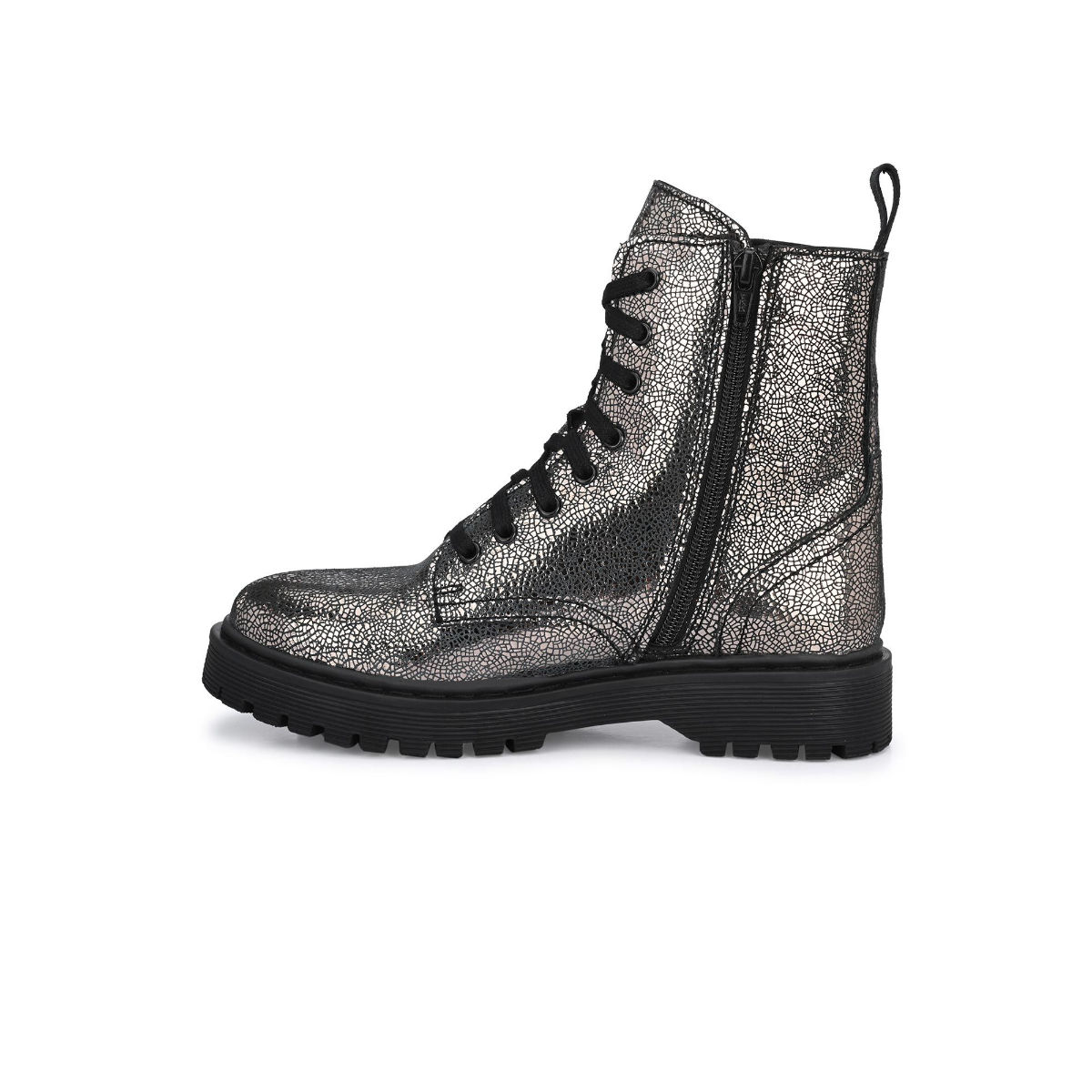 Buy Delize Womens Pewter Derby Boots Online