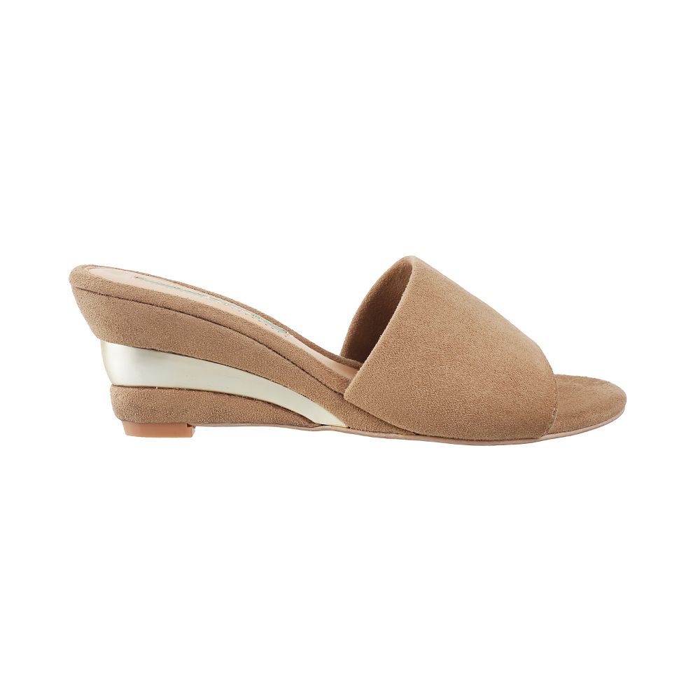 Buy CATWALK Suede Slip On Wedges Online