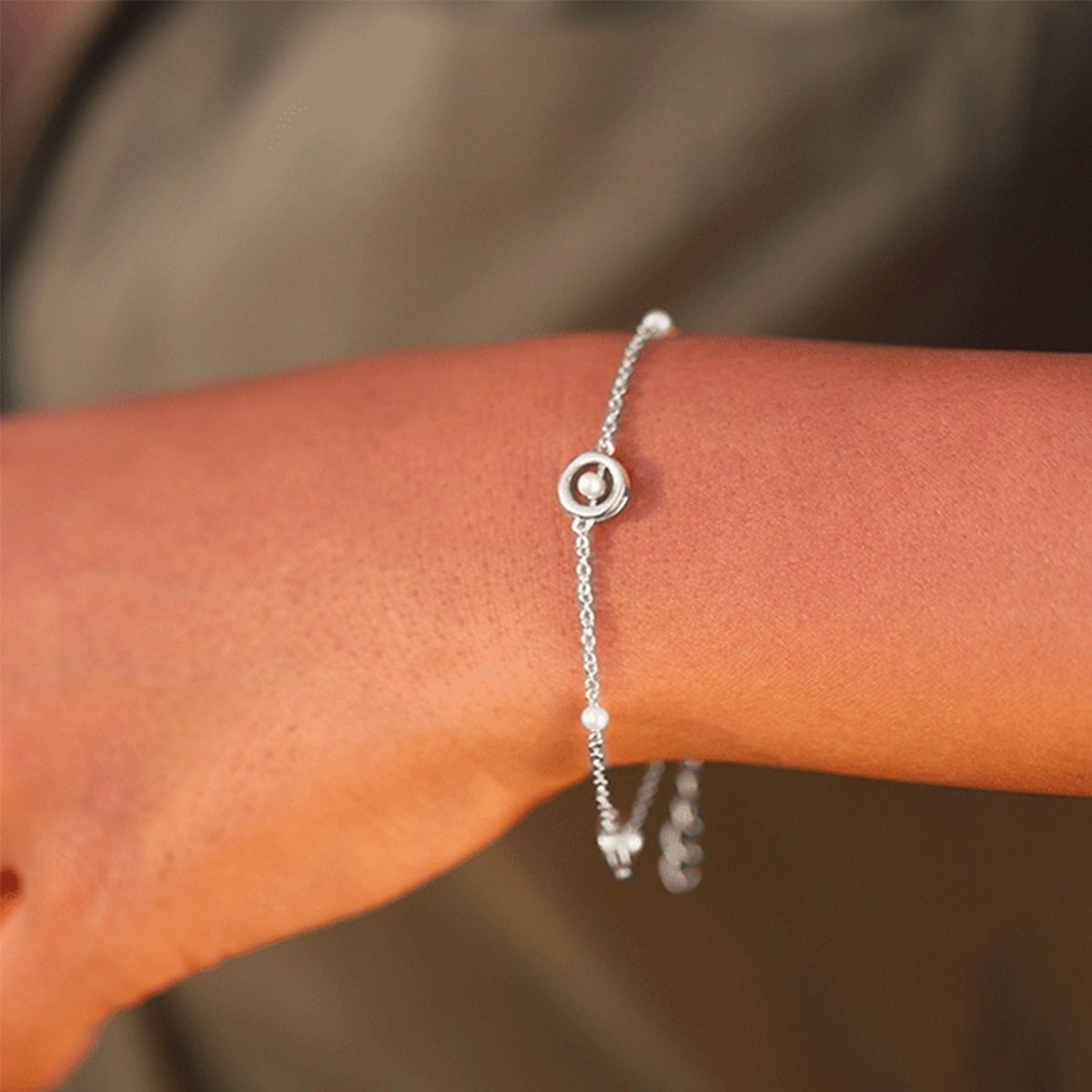 Buy Shaya by CaratLane All Hours Bracelet in 925 Silver Online