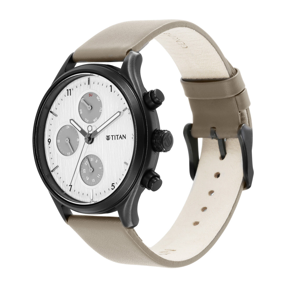 Buy Titan Neo Gents 1803NL02 White Dial Color Analog Watch for Men Online