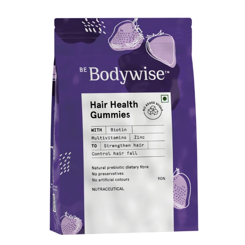 Buy Be Bodywise 5000mcg Biotin Gummies 90 Day Pack(With Zinc ...