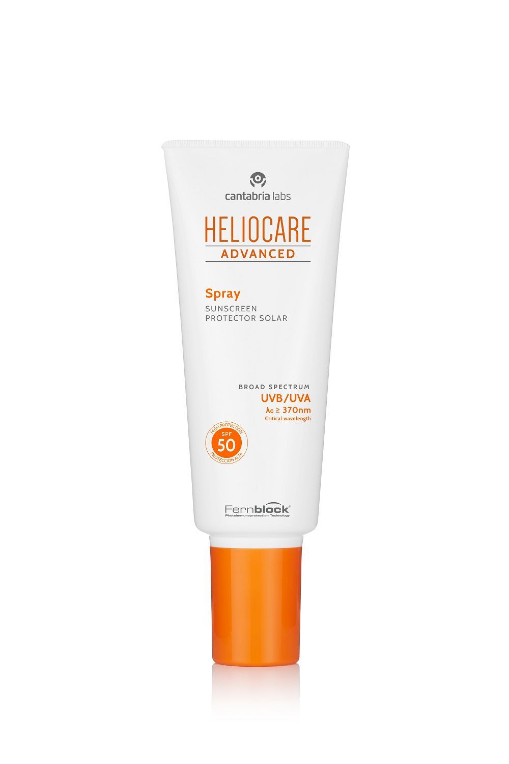 Heliocare Body Sunscreen Spray SPF 50 Broad Spectrum, New Gen Uv ...