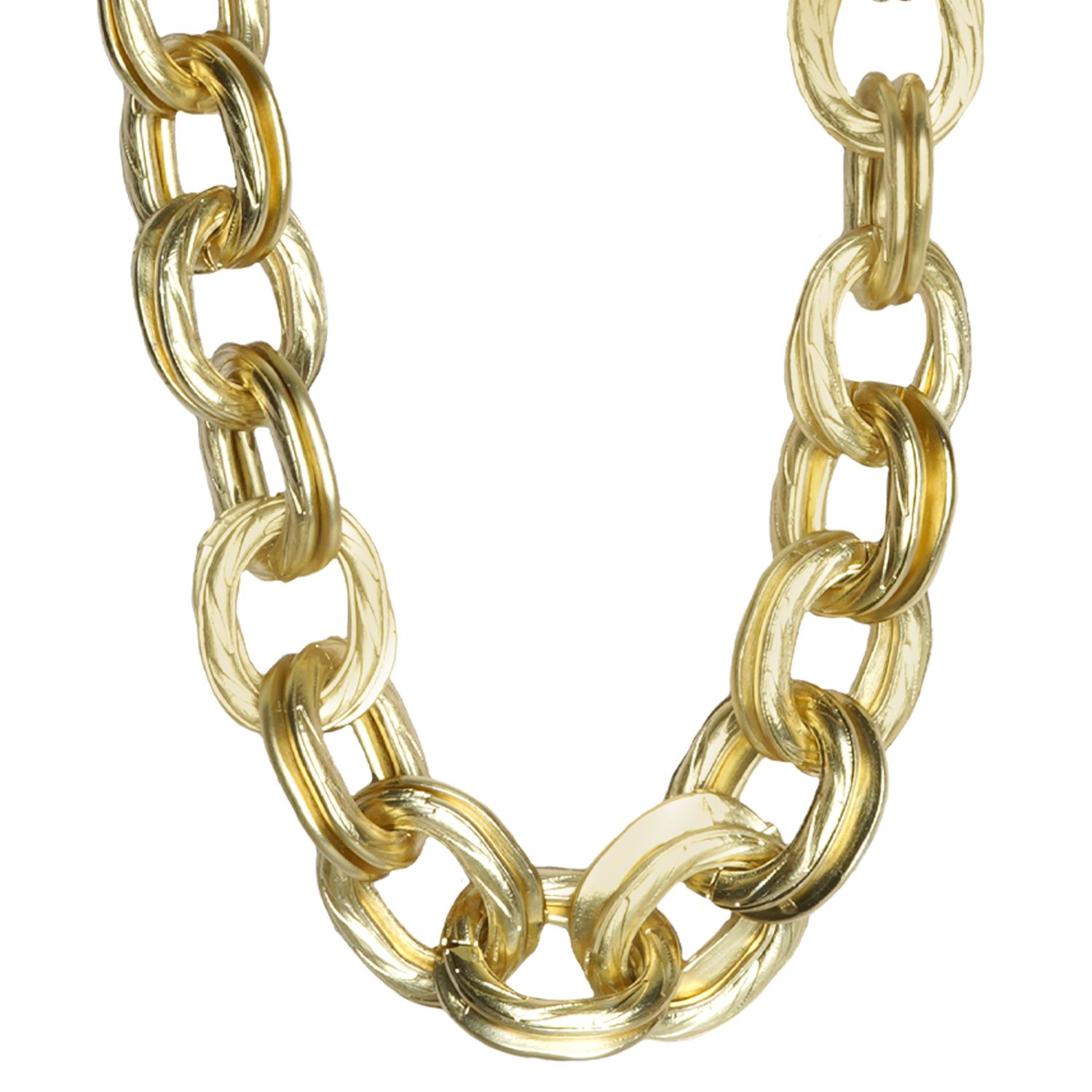 Joker & Witch Mercy Chain Link Gold Necklace For Women: Buy Joker ...