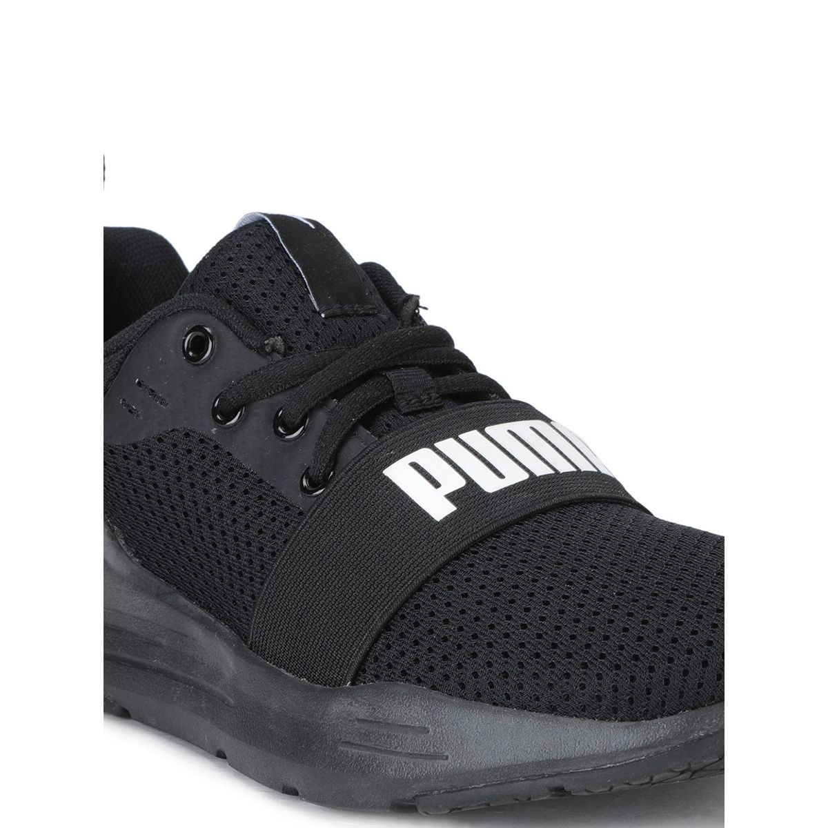 Puma Wired Run IMEVA Kids Unisex Black Casual Shoes (13-14 Years): Buy ...
