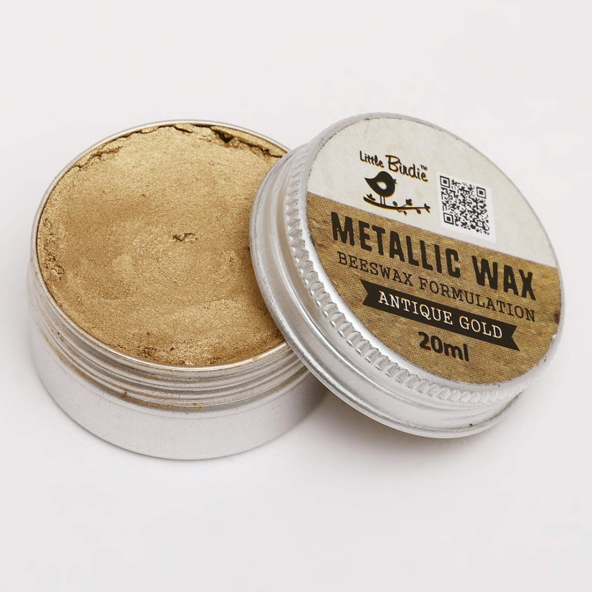 Buy Little Birdie Metallic Wax - Antique Gold, 20ml Online