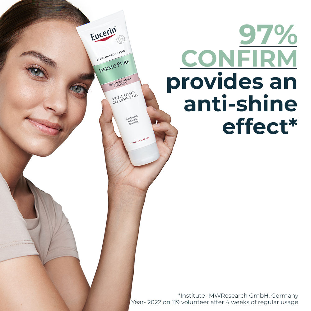 Buy Eucerin DermoPurifyer Oil Contrl Face Wash Gel 2% Salicylic Acid ...