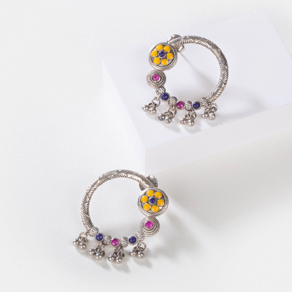 Buy Shaya by CaratLane Phulwadi Work Studs Online