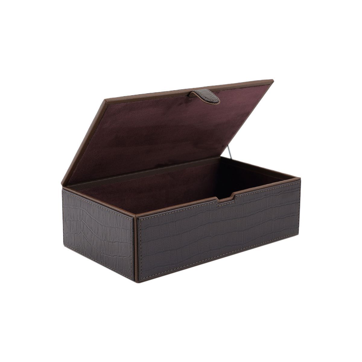 Pure Home + Living Large Brown Boris Lid Box: Buy Pure Home + Living ...