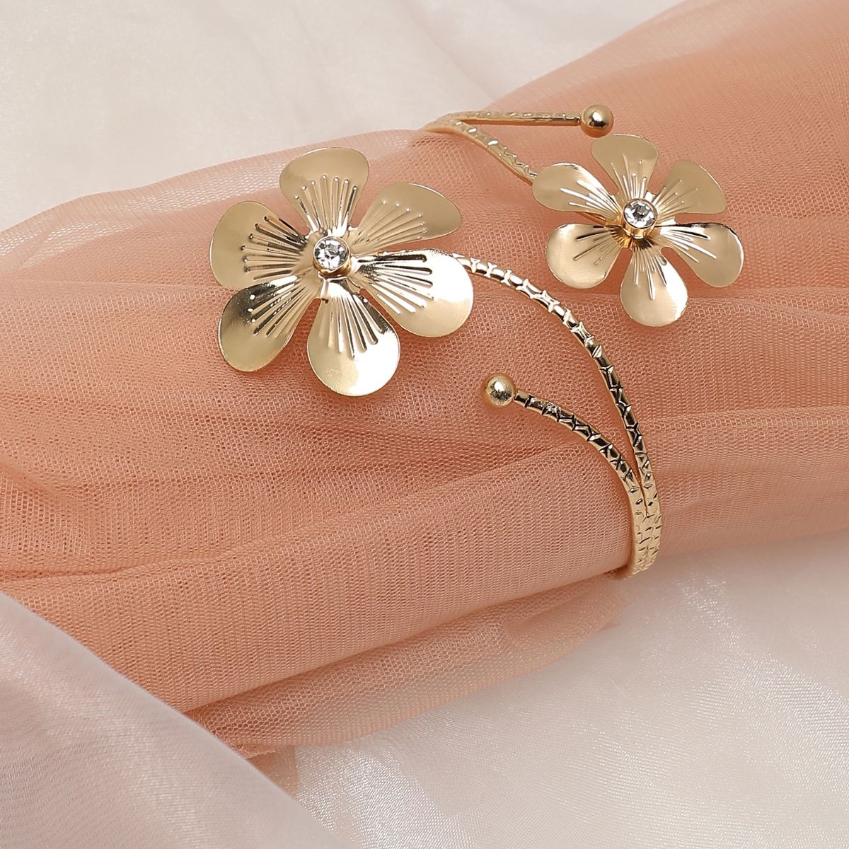 Buy SOHI Gold Plated Party Designer Armlet for Women Online