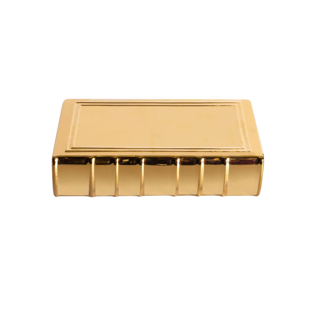 Pure Home + Living Gold Ceramic Bookend: Buy Pure Home + Living Gold ...