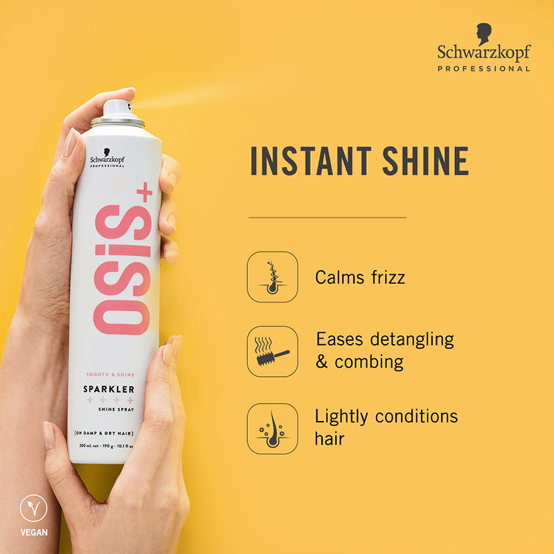 Buy Schwarzkopf Professional OSiS+ Sparkler Hair Styling Shine Spray Online