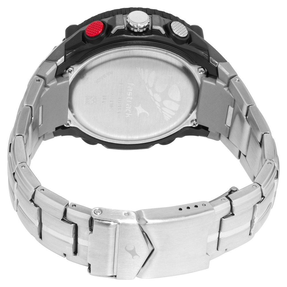 Fastrack 38053PM03 Blue Dial Analog Digital Watch For Men Buy