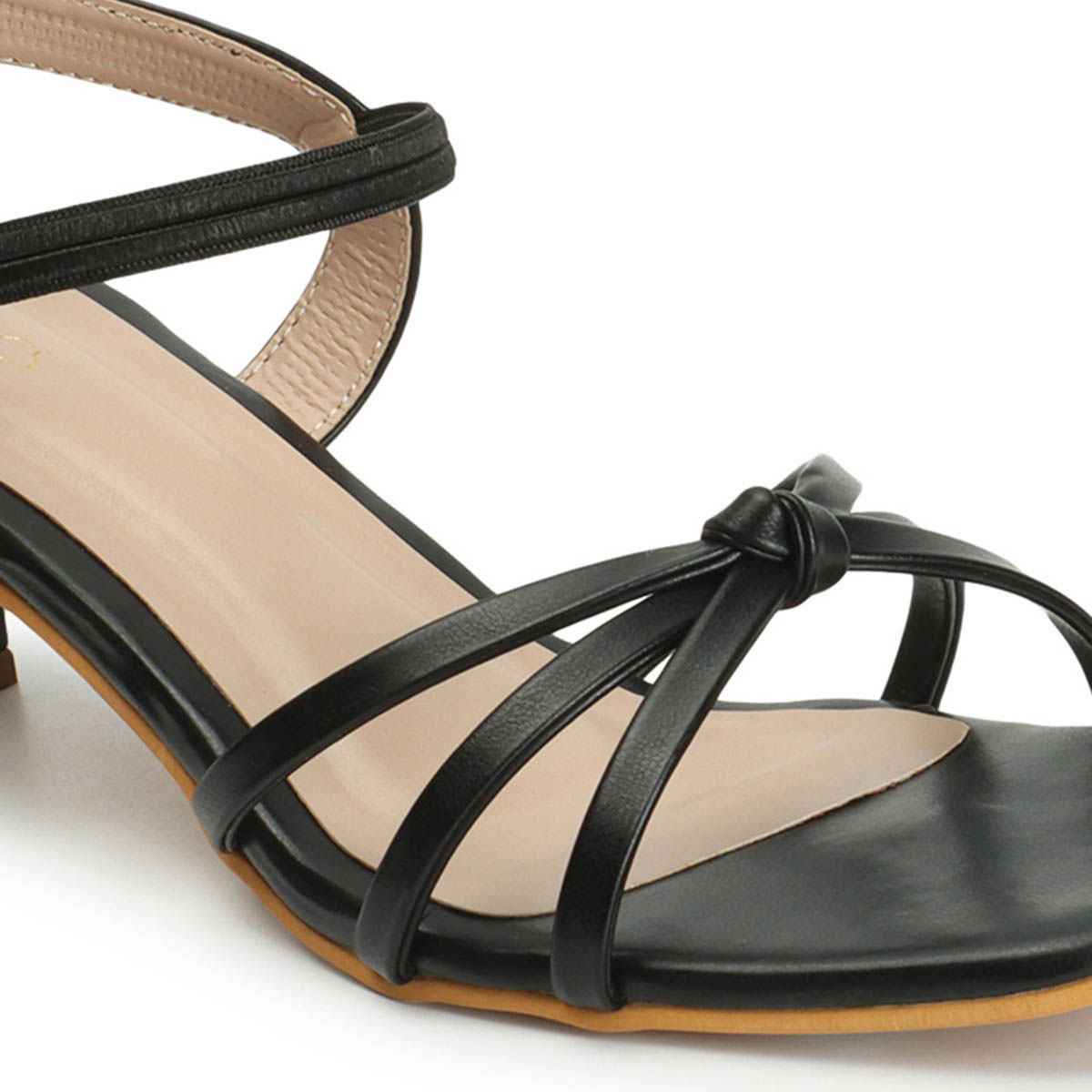 Buy Iconics Womens Black Color Comfortable Backstrap Sandals Online