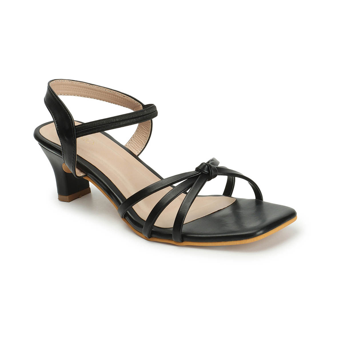 Buy Iconics Womens Black Color Comfortable Backstrap Sandals Online