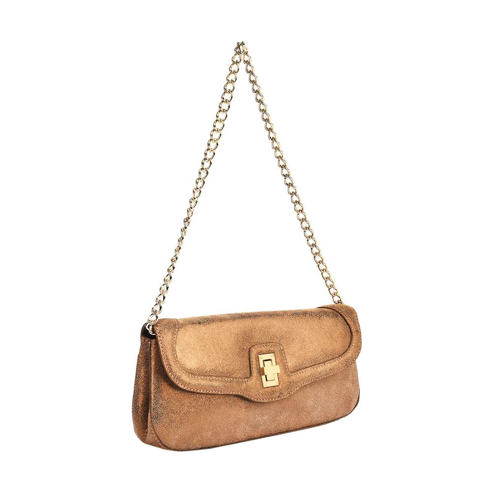 Buy Eske Elsa Clutch Shoulder Bag,Bronze Online