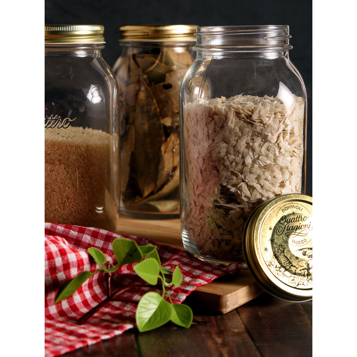 Buy Bormioli Rocco Quattro Stagioni Preservative Jar with Lid 1.5L Set ...